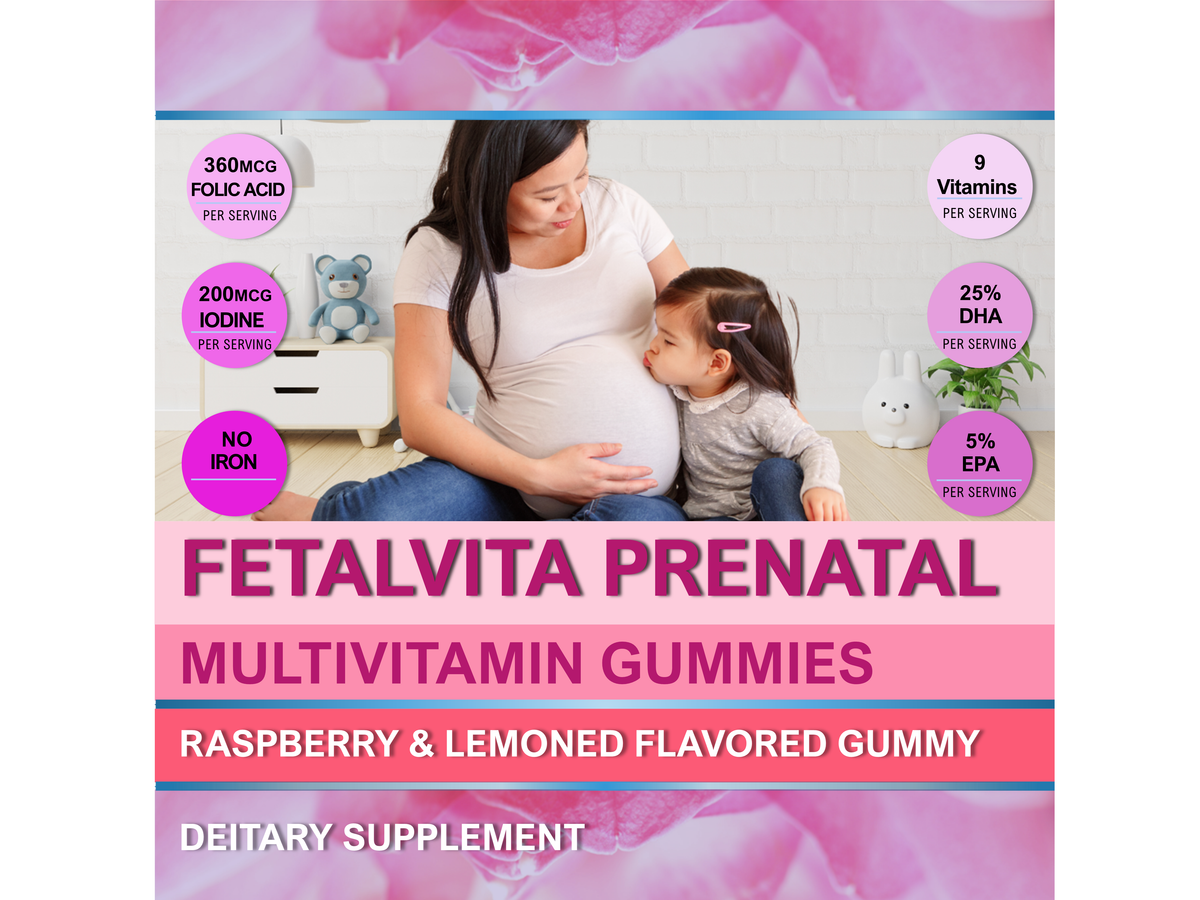 FETALVITA PRENATAL MULTIVITAMIN GUMMY – REVITA-O-HEALTH